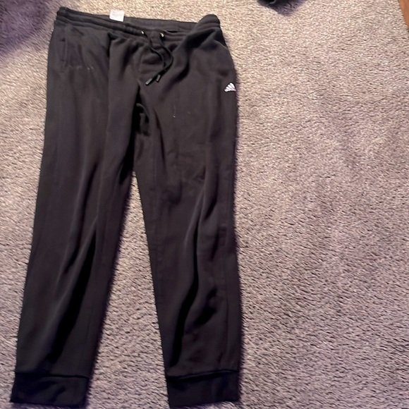 adidas | Pants | Black Addidas Sweats Kids Large | Poshmark